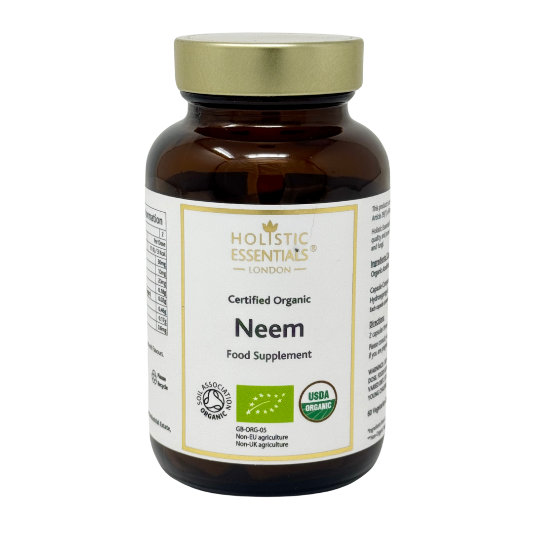 Organic Neem Herbal Capsules | Holistic Essentials