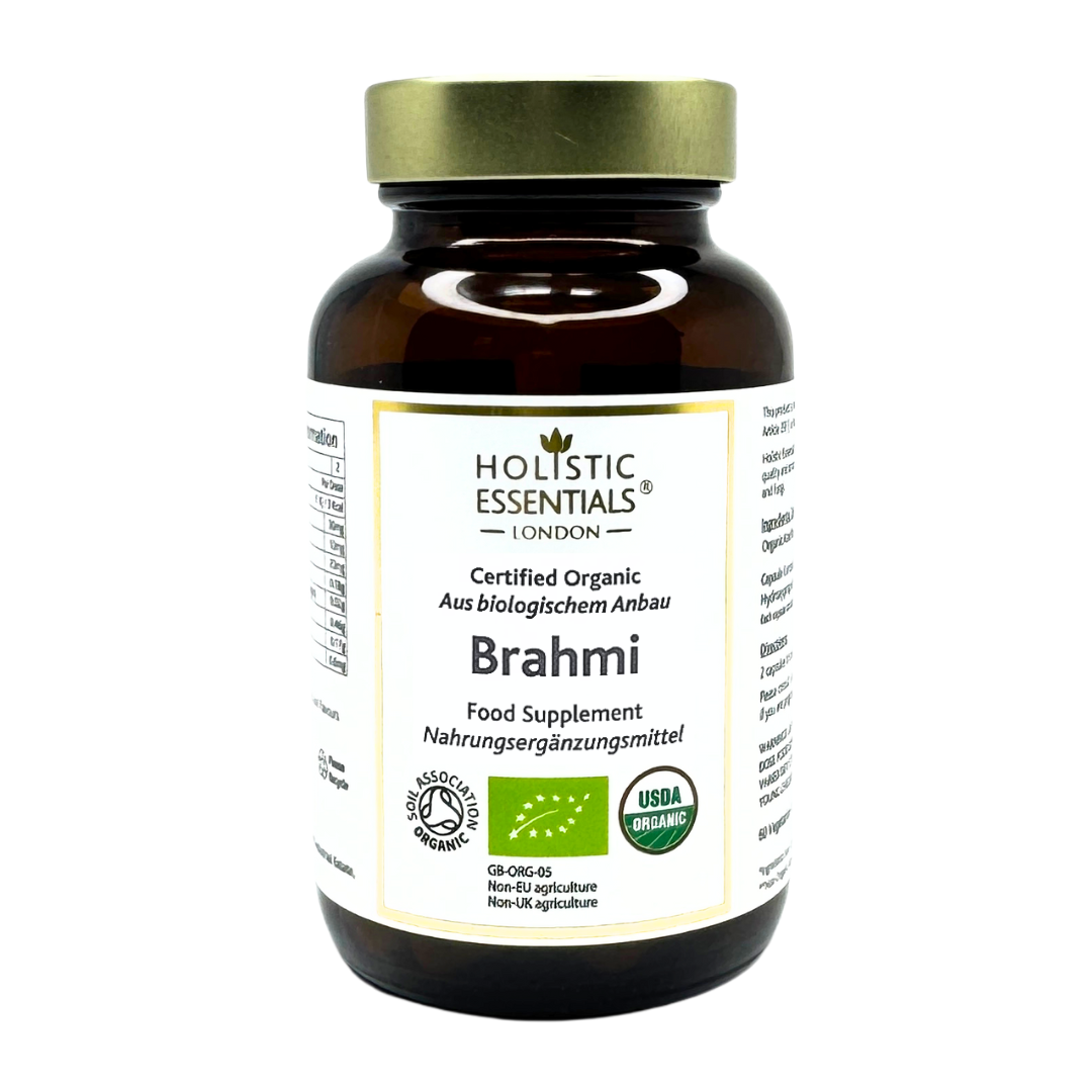 Organic Brahmi Herbal Capsules | Holistic Essentials