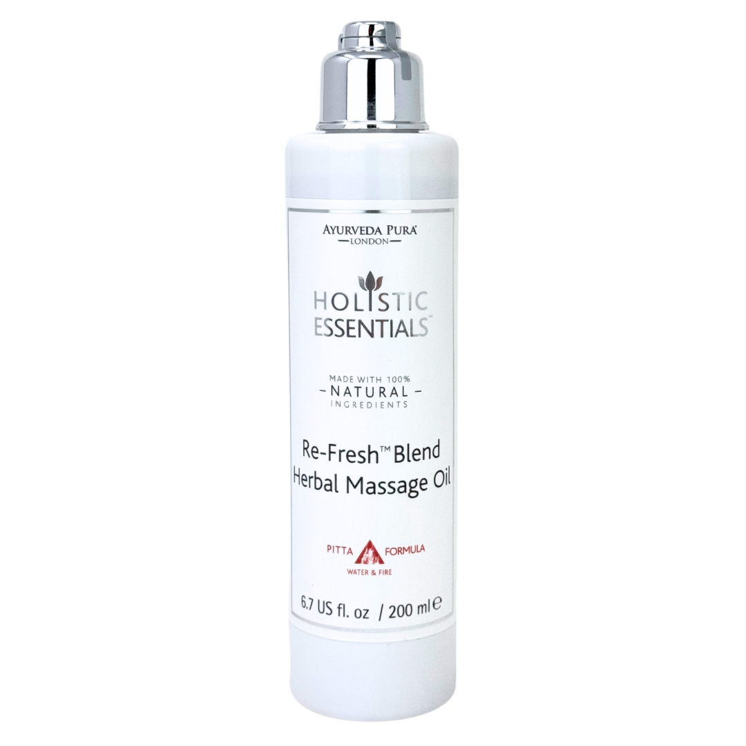 Re-Fresh Blend Herbal Massage Oil (PITTA Formula) | Holistic Essentials