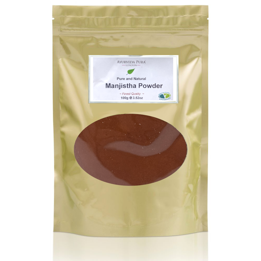 Pure & Natural Manjistha Powder - 100g | Holistic Essentials